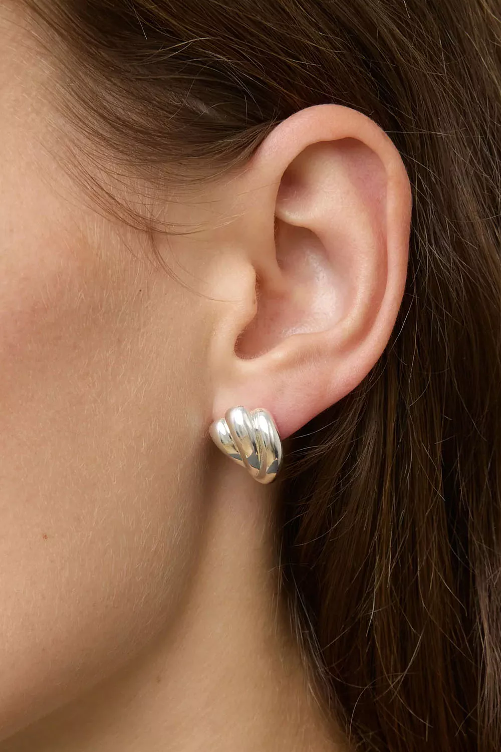 The Magda Earrings Silver Carma
